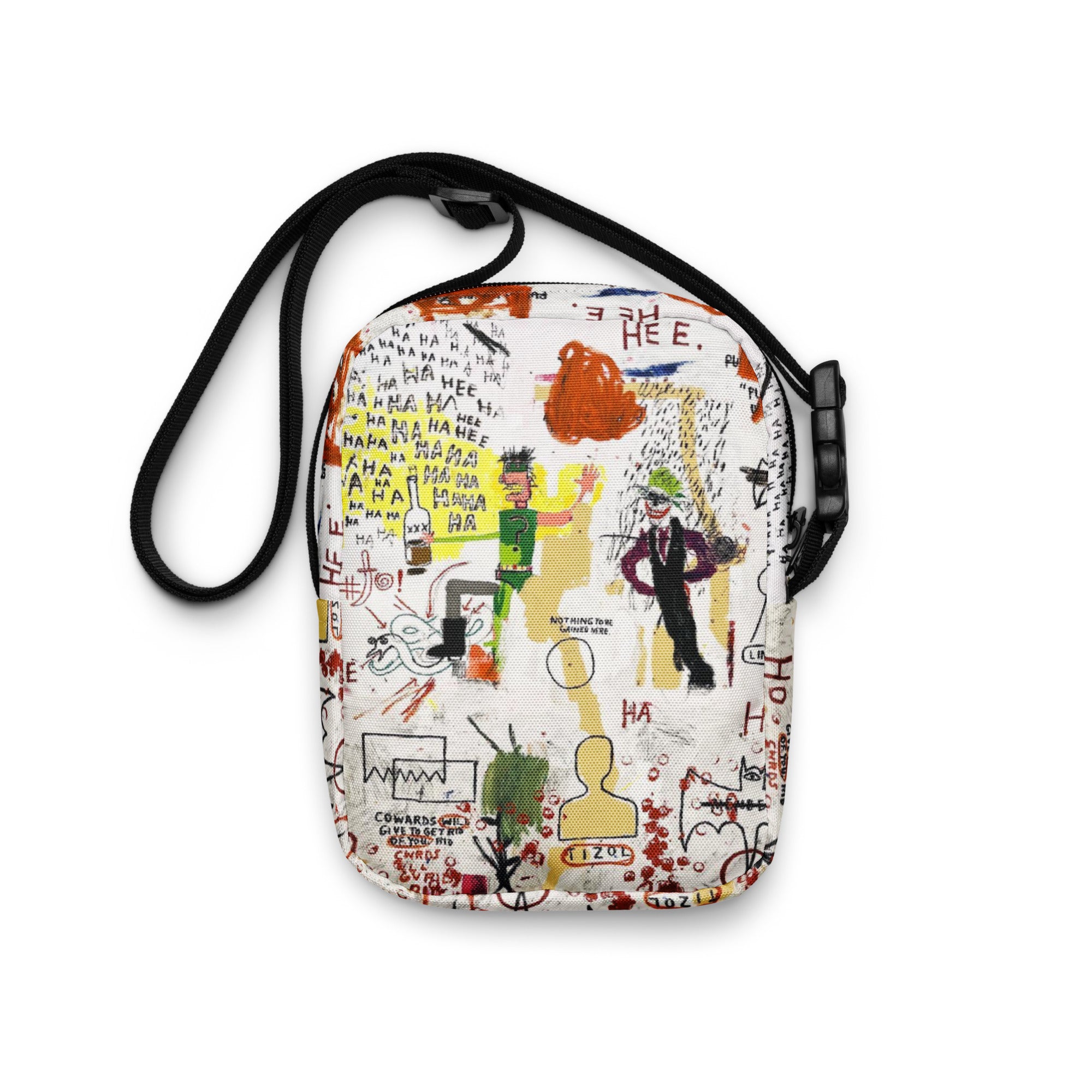 Jean-Michel Basquiat "Riddle Me This Batman" Artwork Bag – Scattered, LLC
